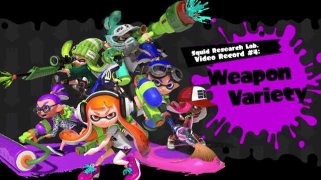 Reference Guide to Splatoon's Weapons - GameSkinny