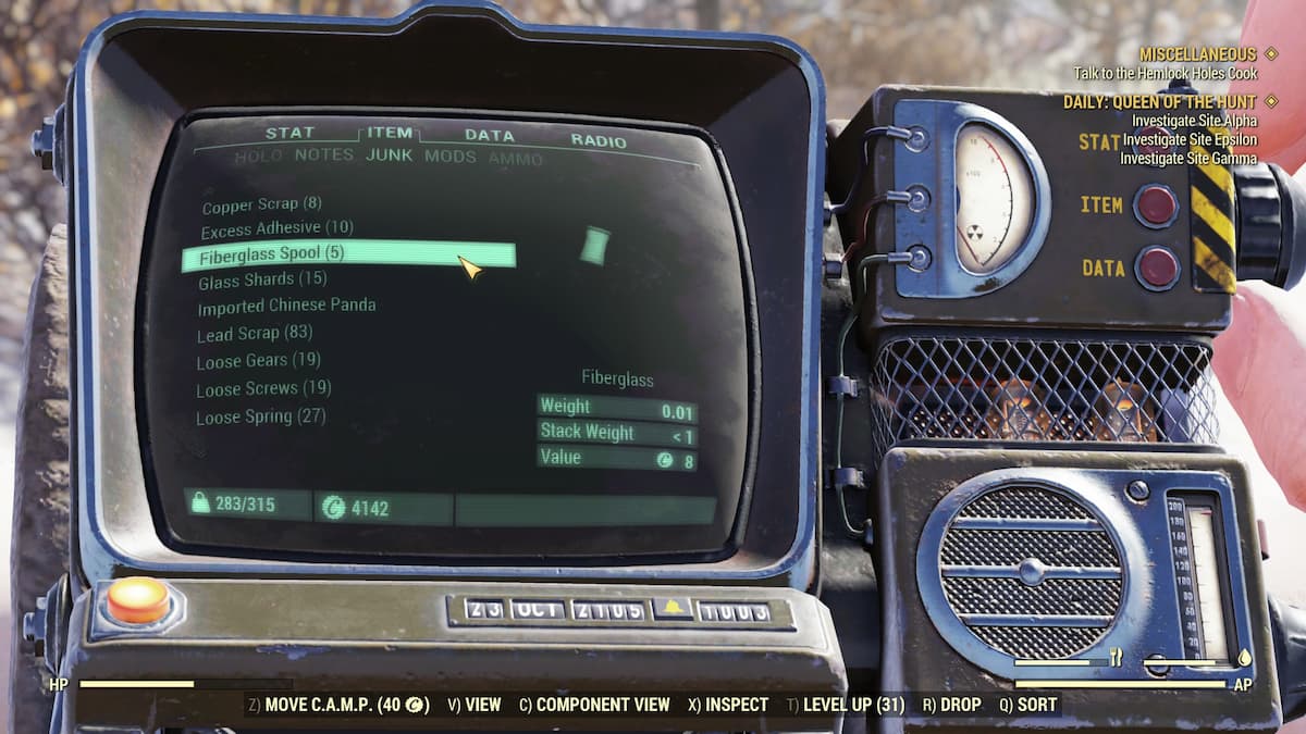 Fallout 76 Fiberglass Locations and Farming – GameSkinny