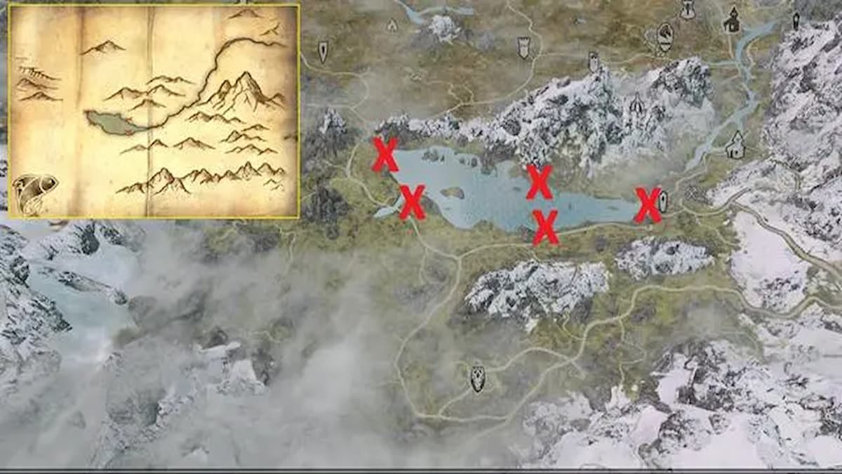 Emplacements de pêche de Skyrim et liste complète des poissons ...