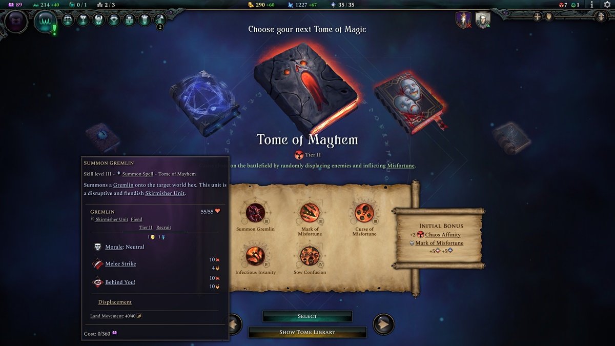 Age of Wonders 4: How Affinity and Magic Tomes Work – GameSkinny