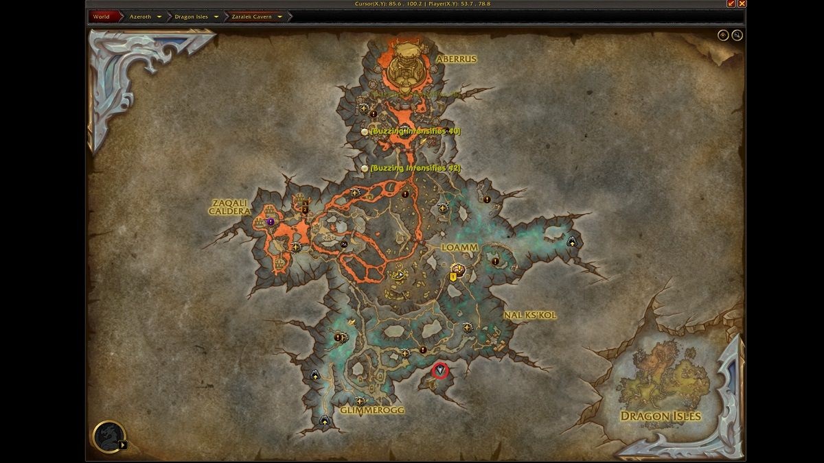 WoW: Dragonflight — Buried Vault Location – GameSkinny