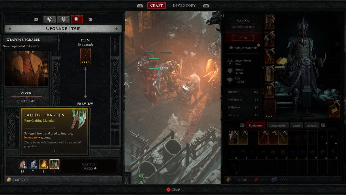 Diablo 4 Blacksmith Guide: How to Salvage, Repair, and Upgrade Gear Items – GameSkinny