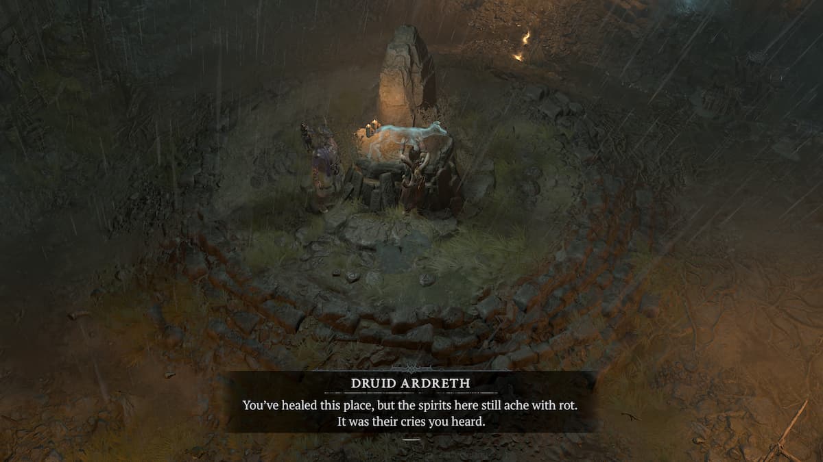 Diablo 4: How to Complete the Druid Class Quest Spirits of the Lost ...