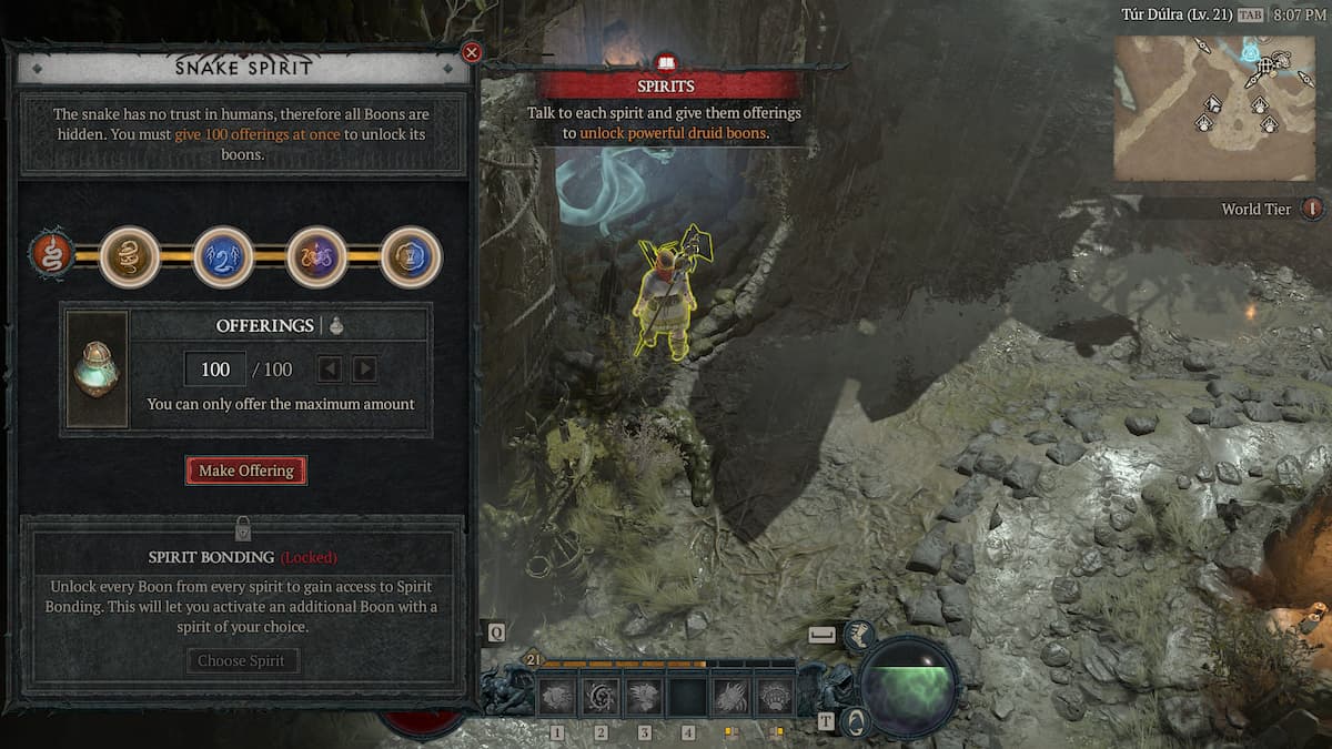 Diablo 4: Alle Segen des druidischen Geistes und Freischaltkosten ...