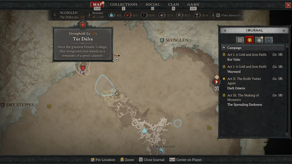 Diablo 4: Tur Dulra Stronghold Walkthrough Guide – GameSkinny
