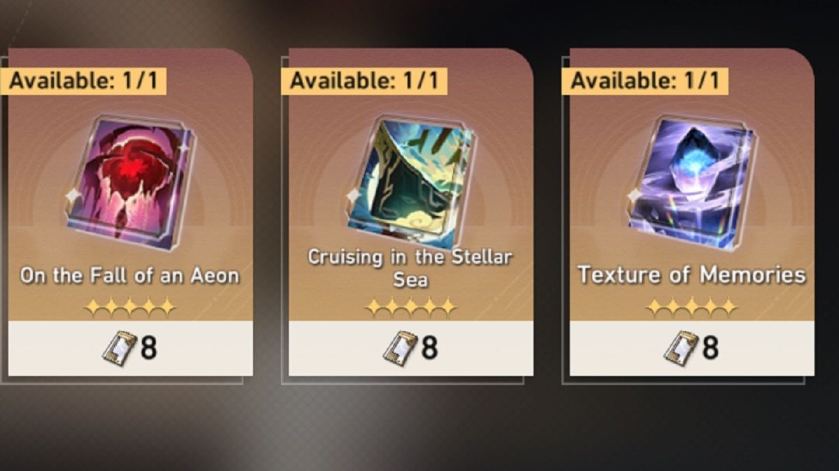 Honkai Star Rail Light Cones Tier List: Best 4-Star and 5-Star Options ...