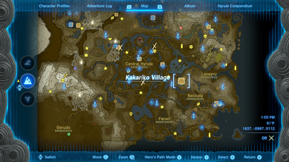 Zelda: Tears of the Kingdom — Where is Kakariko Village in TotK ...