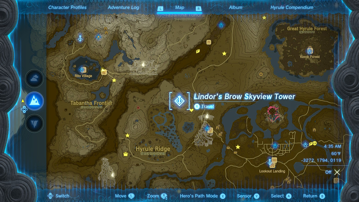 Zelda: Tears of the Kingdom (TotK) — Lucky Clover Gazette Location ...