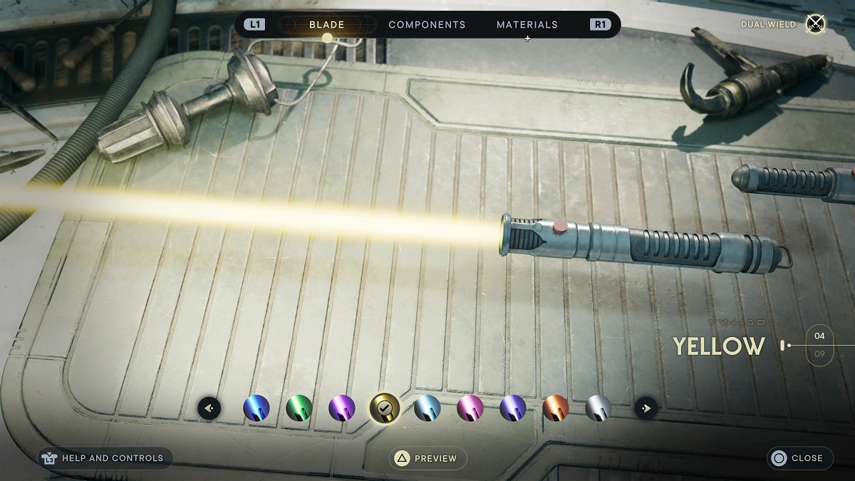 Star Wars Jedi: Survivor — How to Change Lightsaber Colors – GameSkinny
