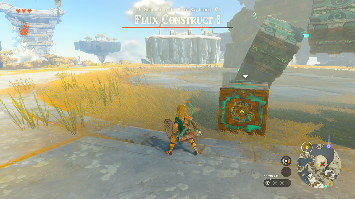 Zelda: Tears of the Kingdom — How to Defeat the Flux Construct 1 in ...