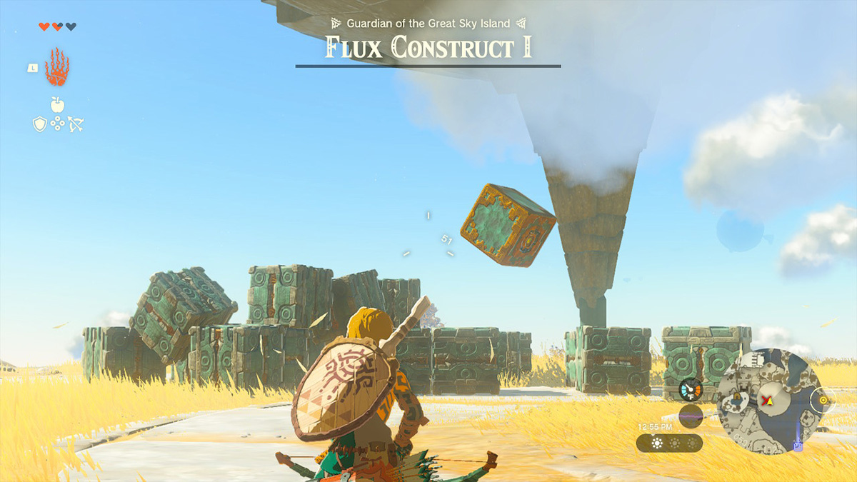 Zelda: Tears of the Kingdom — How to Defeat the Flux Construct 1 in ...