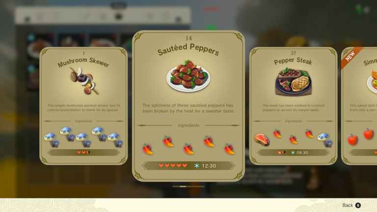 Zelda: Tears of the Kingdom — How to Cook Food in TotK – GameSkinny