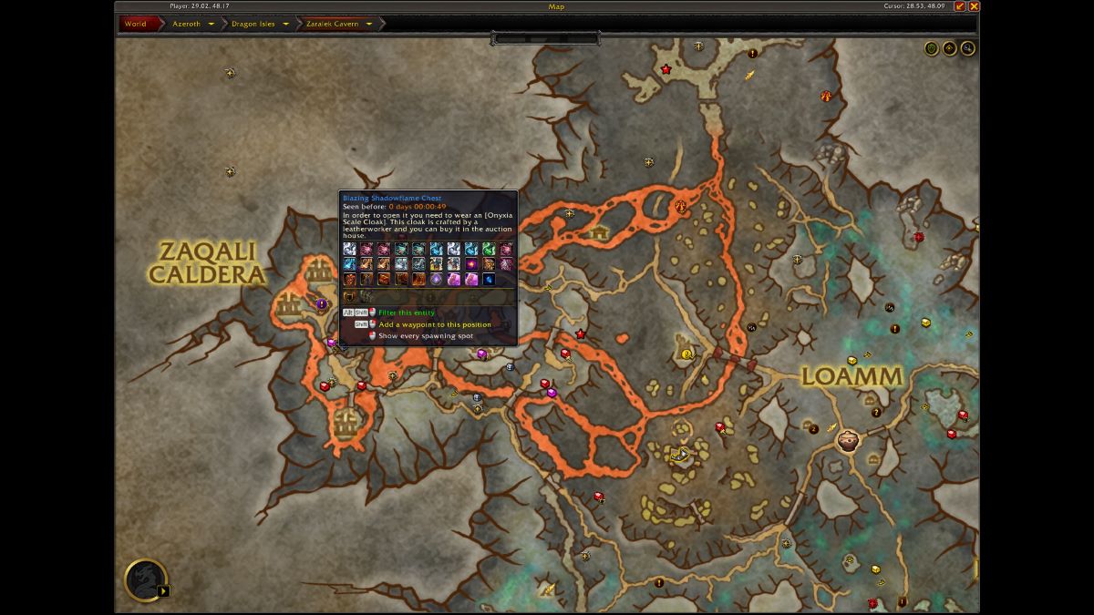 WoW: Where to Find the Blazing Shadowflame Chest – GameSkinny