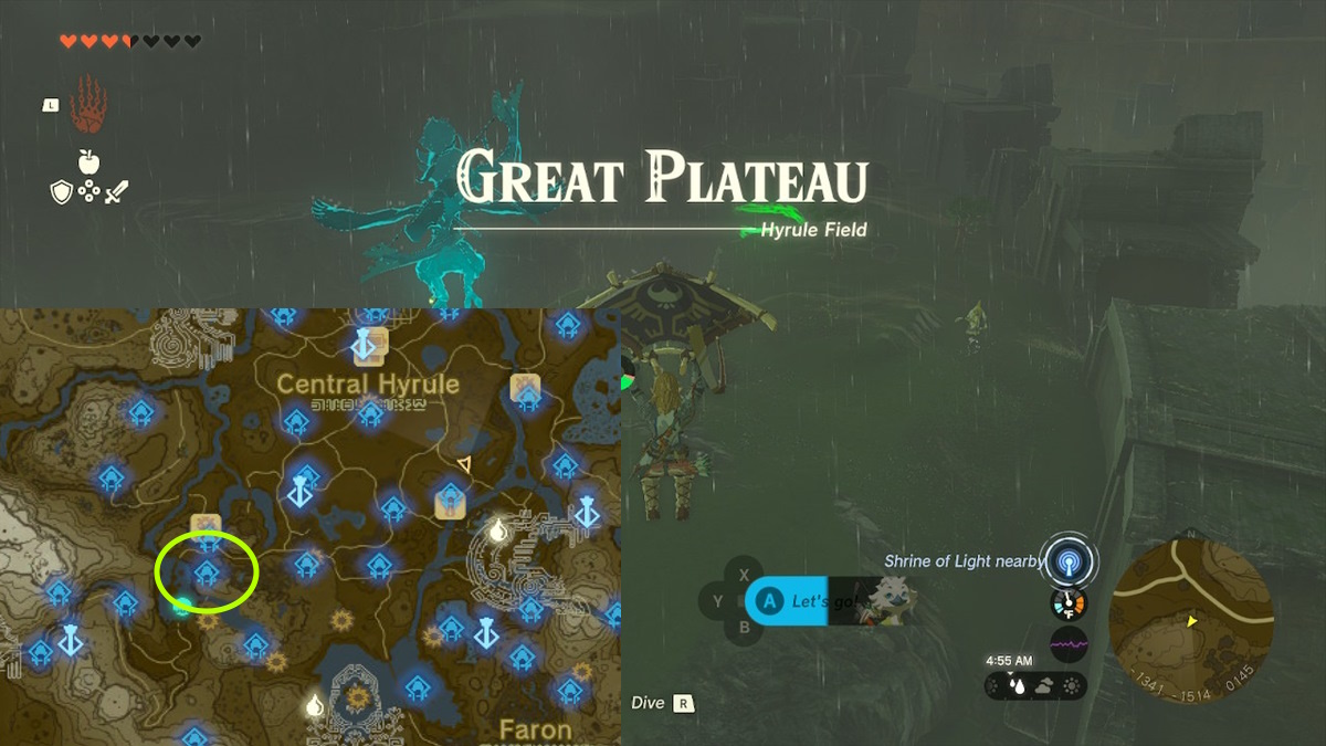 Zelda: Tears of the Kingdom (TotK) — Force Transfer Shrine Guide – GameSkinny