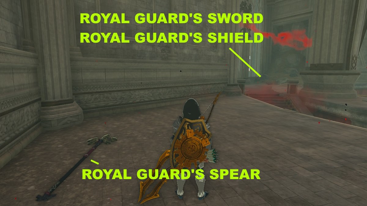 Zelda: Tears of the Kingdom — Where to Get the Royal Guard’s Weapons in ...