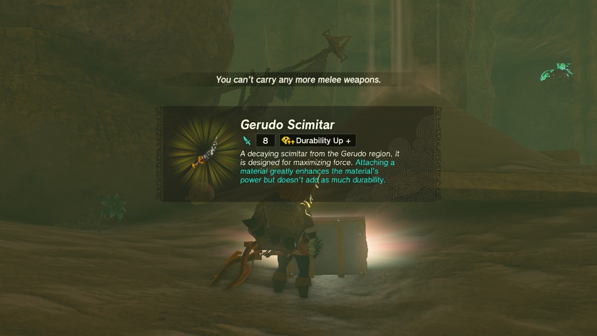 Zelda: Tears of the Kingdom — How to Get Scimitar of the Seven and ...