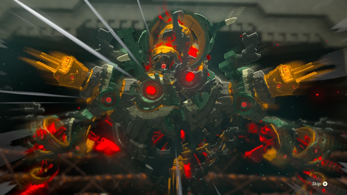 Zelda: Tears of the Kingdom (TotK) — How to Beat Seized Construct Boss ...