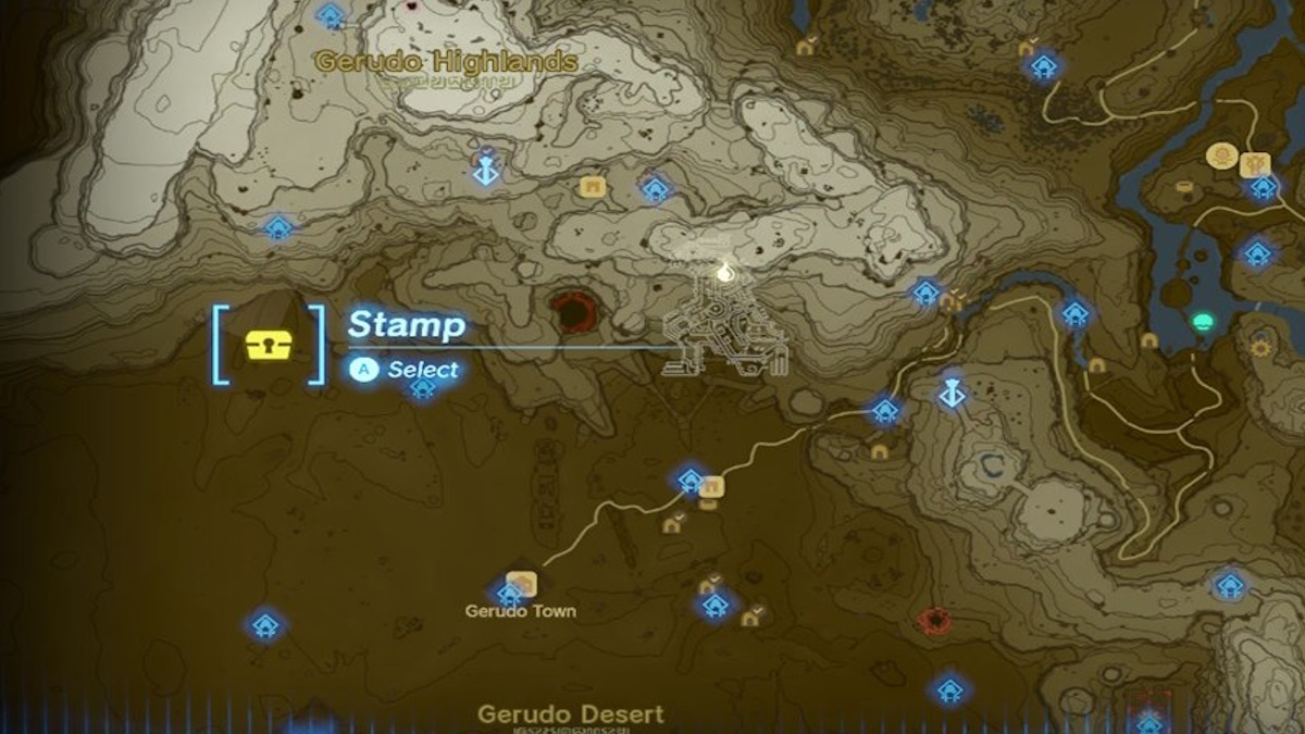 Zelda: Tears of the Kingdom (TotK) — Treasure of the Gerudo Desert ...