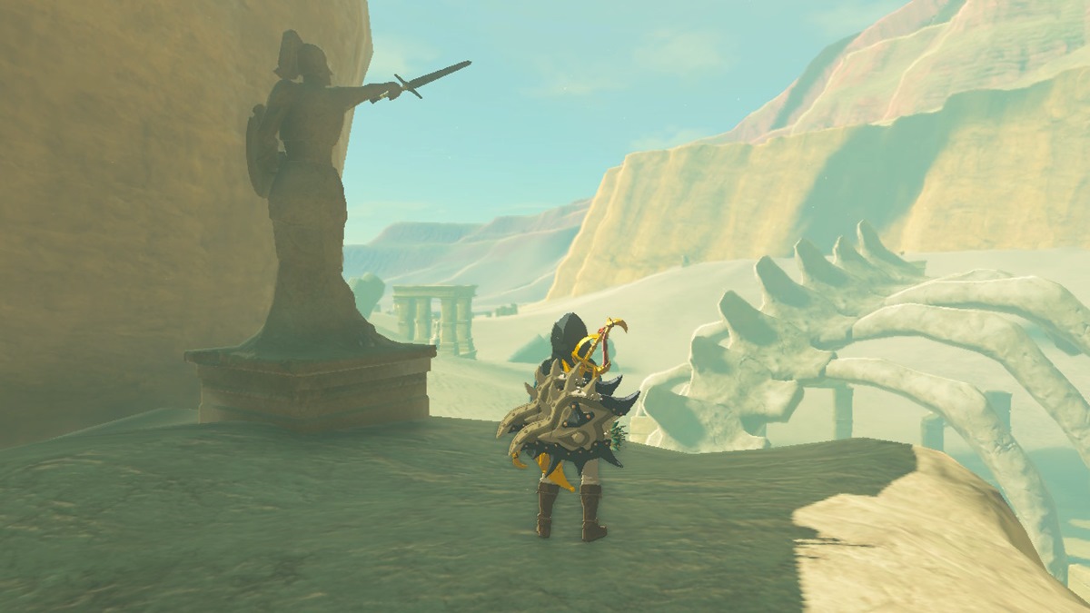 Zelda: Tears of the Kingdom (TotK) — Treasure of the Gerudo Desert ...