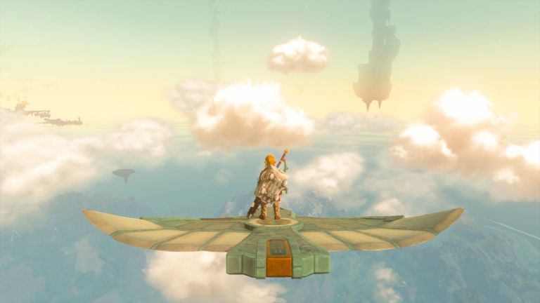 Zelda: Tear of the Kingdom — How to Use Zonai Wing to Fly in TotK ...