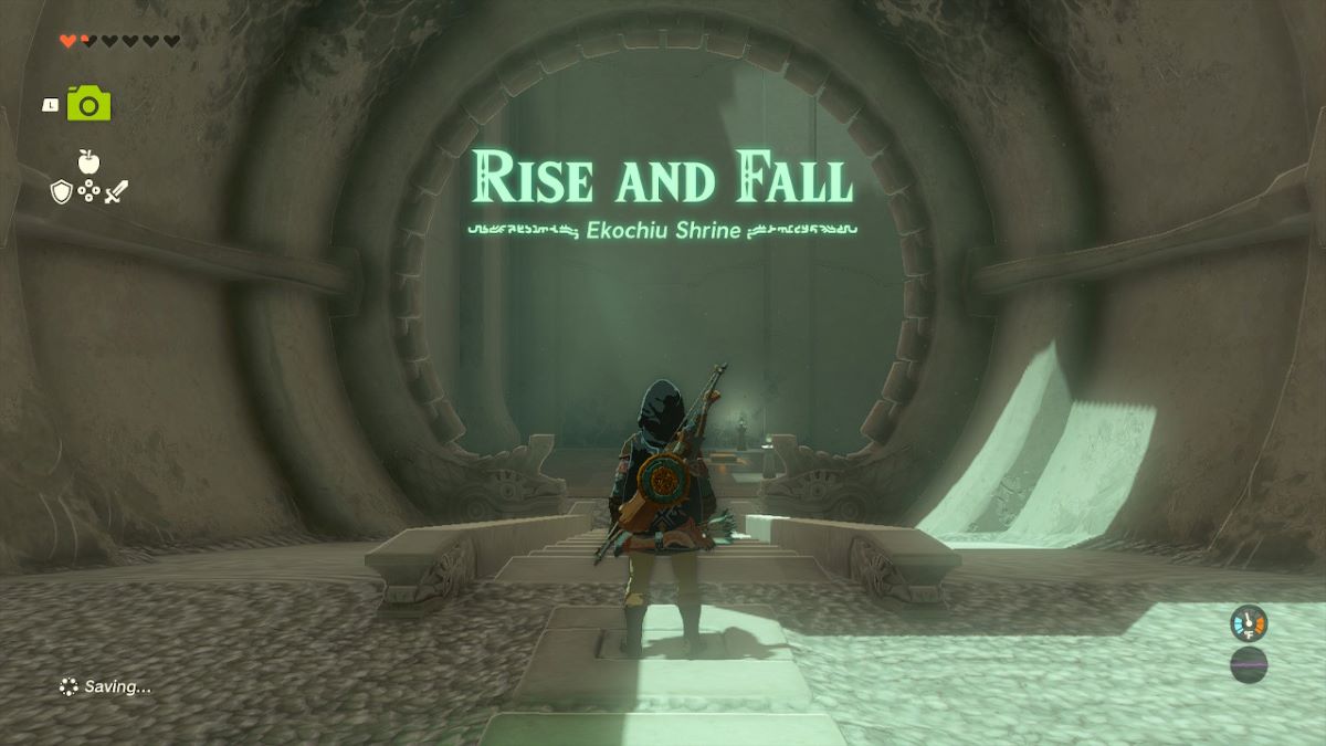 Zelda: Tears of the Kingdom (TotK) — Rise and Fall Shrine Guide ...