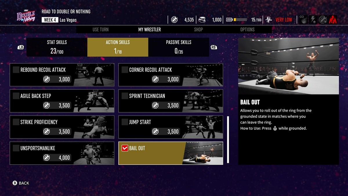 AEW: Fight Forever — Best Skills to Unlock in Road to Elite – GameSkinny