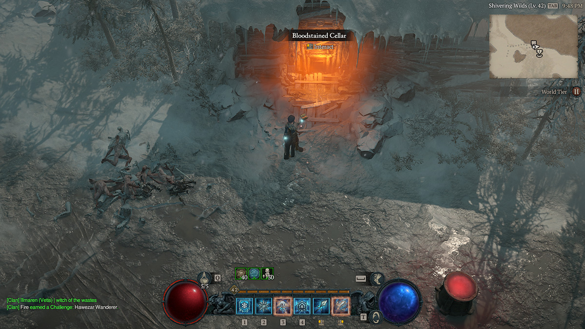 Diablo 4: All Fractured Peak Cellar Locations – GameSkinny