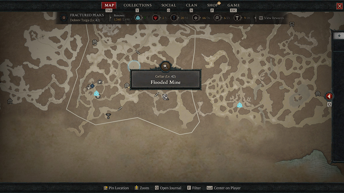 Diablo 4: All Fractured Peak Cellar Locations – GameSkinny