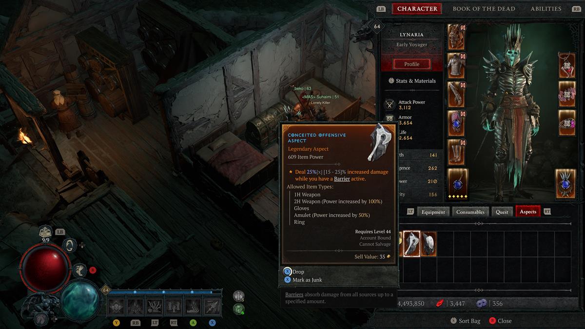 Diablo 4: How to Use Barrier Generation – GameSkinny