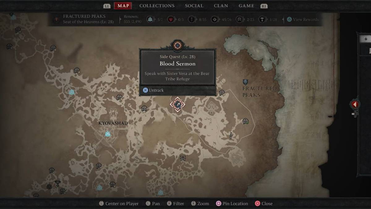 Diablo 4: Blood Sermon Side Quest Walkthrough – GameSkinny