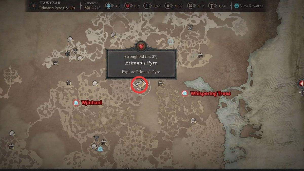 Diablo 4: Eriman’s Pyre Stronghold Guide – GameSkinny