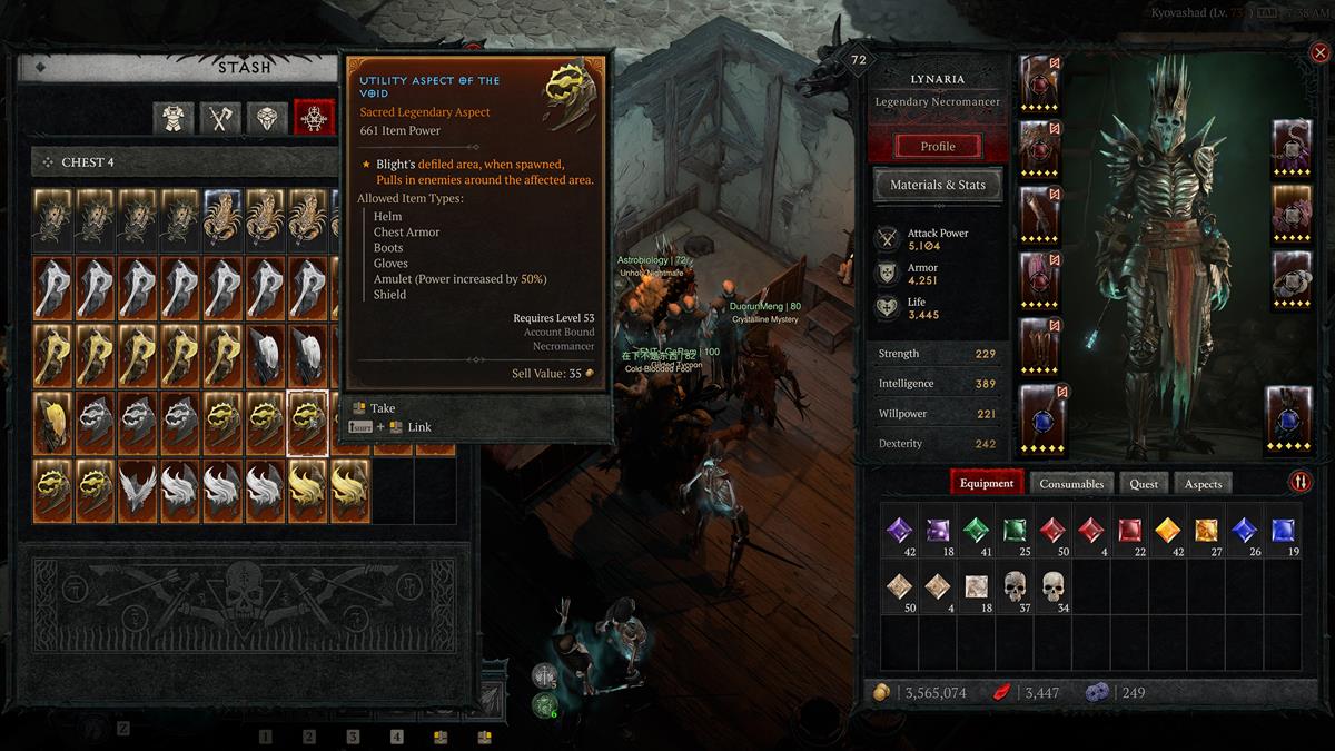 Diablo 4 – How to Get Aspect of the Void – GameSkinny