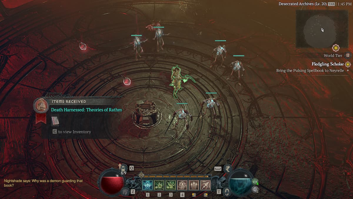 Diablo 4: How to Get Death Harnessed: Theories of Rathma – GameSkinny