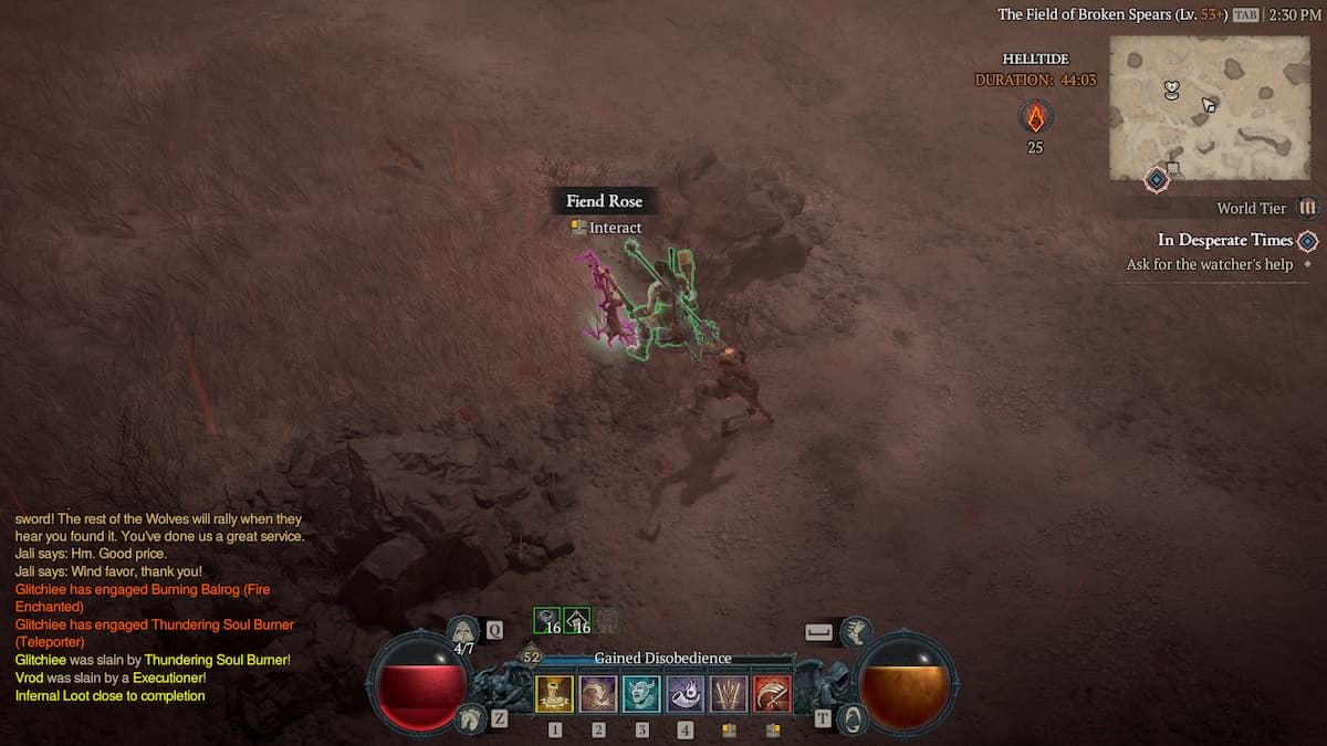 Diablo 4: Where to Find and Farm Fiend Roses – GameSkinny