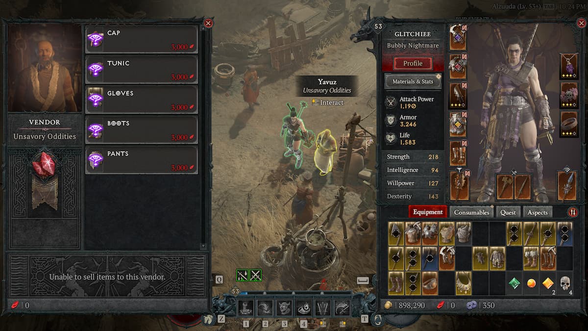 Where to Find All Purveyor of Curiosities Locations in Diablo 4 ...