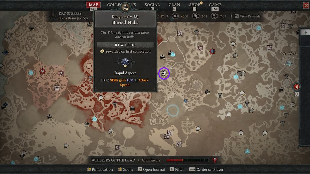 Diablo 4: Where to Find the Buried Halls Dungeon – GameSkinny