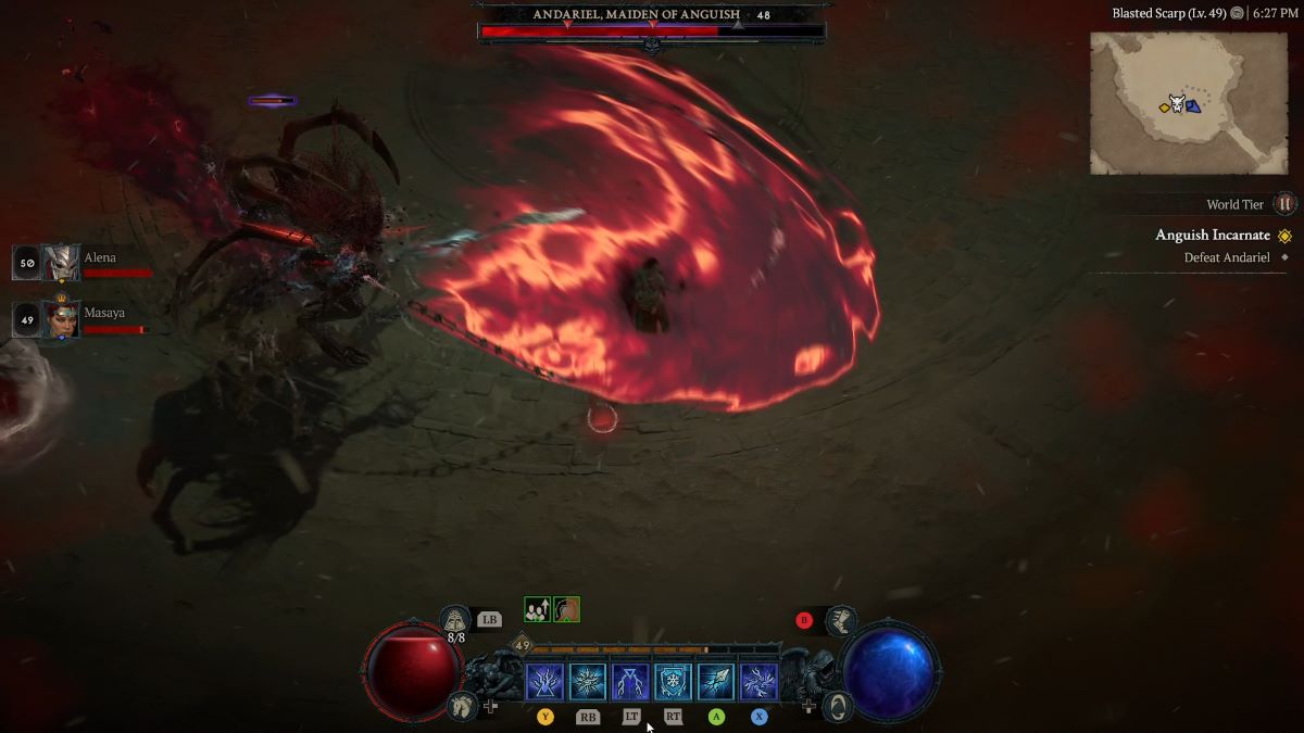Diablo 4: Andariel, Maiden of Anguish Boss Fight Guide – GameSkinny