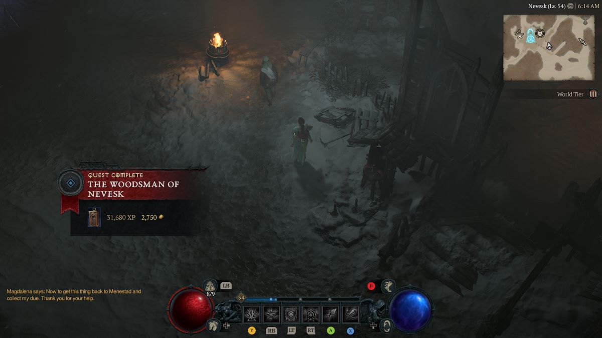 Diablo 4: Woodsman of Nevesk Quest Walkthrough Guide – GameSkinny