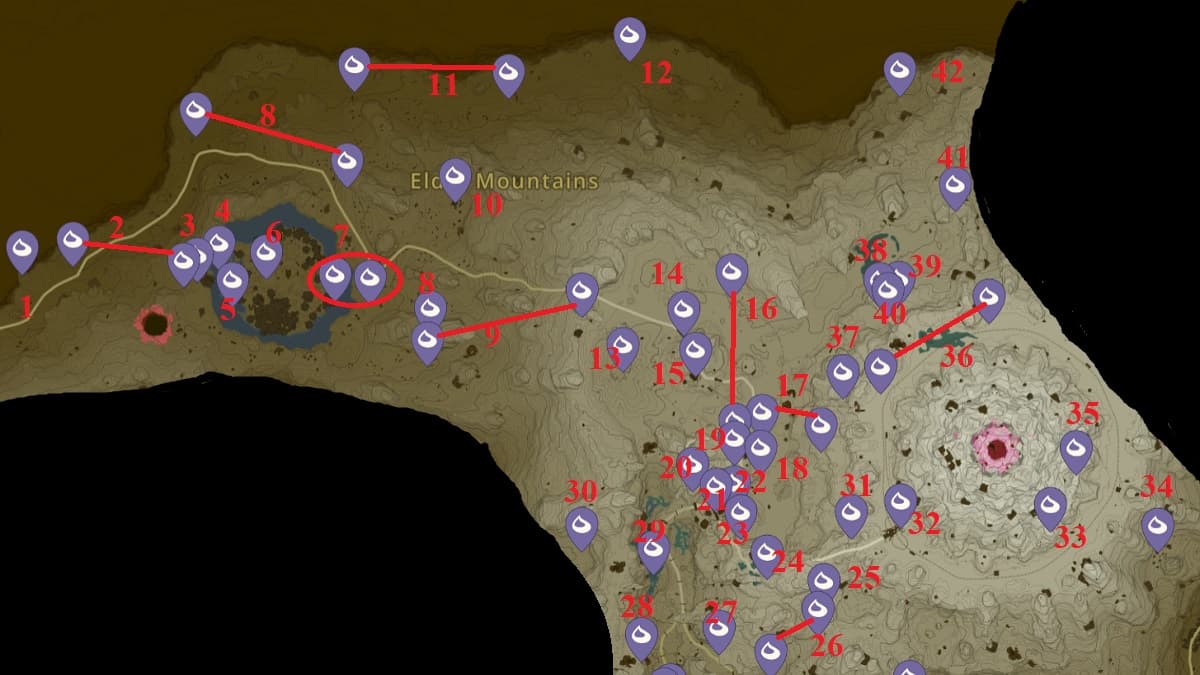 Zelda: Tears of the Kingdom – All Eldin Korok Seed Locations – GameSkinny