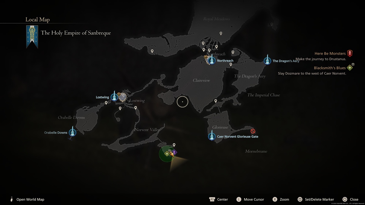Final Fantasy 16: Blacksmith’s Blues and Dozmare Griffin Hunt Guide ...