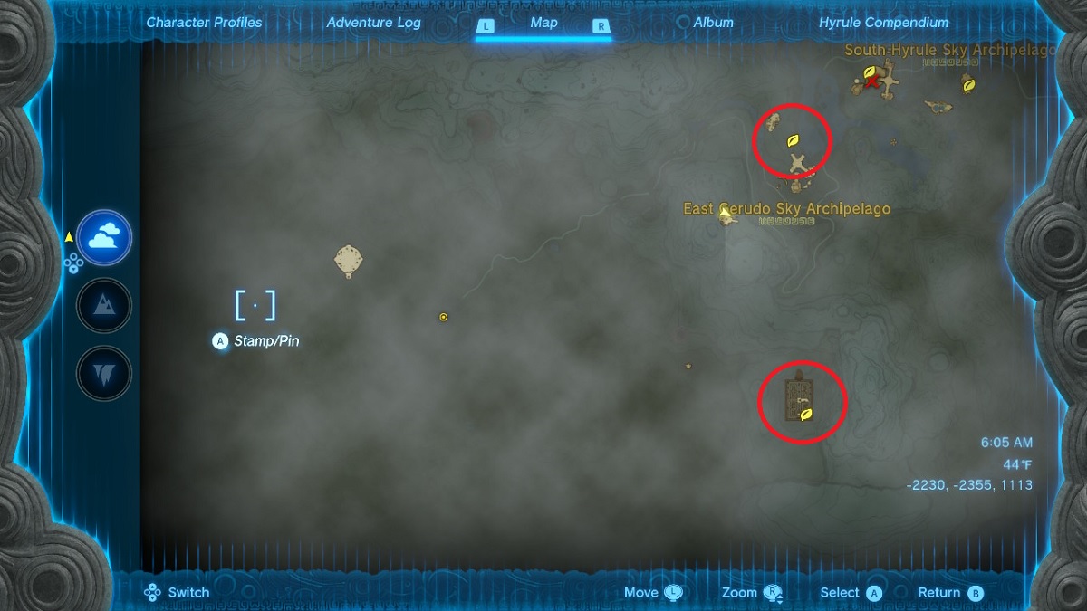 Zelda: Tears of the Kingdom — All Gerudo Sky Seed Locations in TotK ...