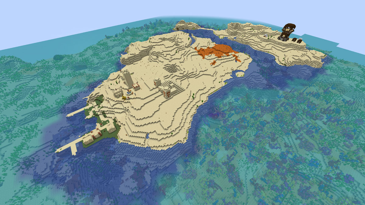 Best Minecraft Desert Seeds for 1.20 Trails & Tales – GameSkinny