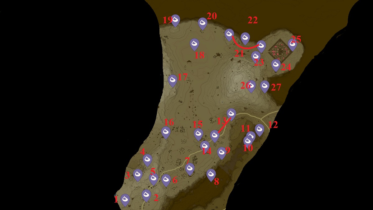 Zelda: Tears of the Kingdom – All Tabantha Tundra Korok Seed Locations ...