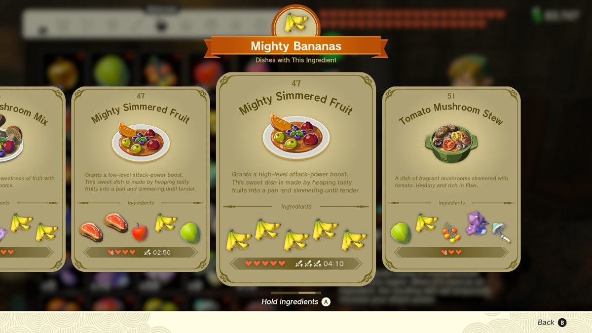 Zelda: Tears of the Kingdom (TotK) — Best Attack Recipes and ...