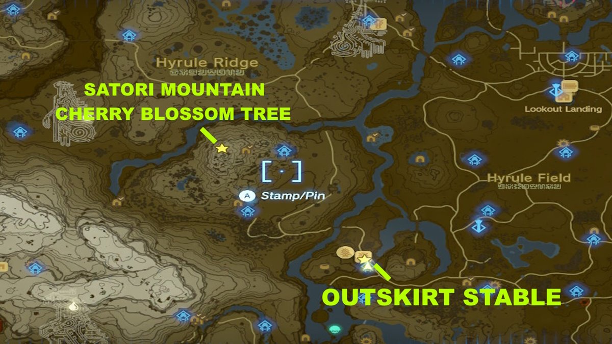 Zelda: Tears of the Kingdom (TotK) — Picture For Outskirt Stable Guide ...