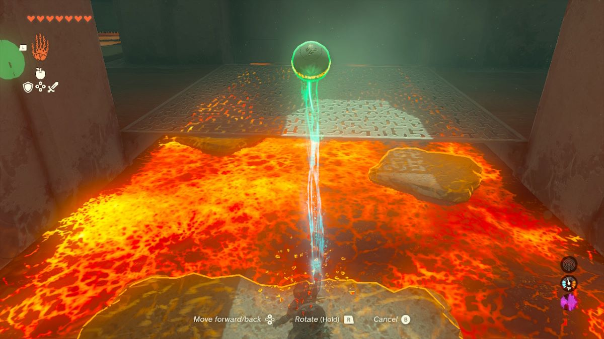 Zelda: Tears of the Kingdom (TotK) — Against the Flow Shrine Solution ...