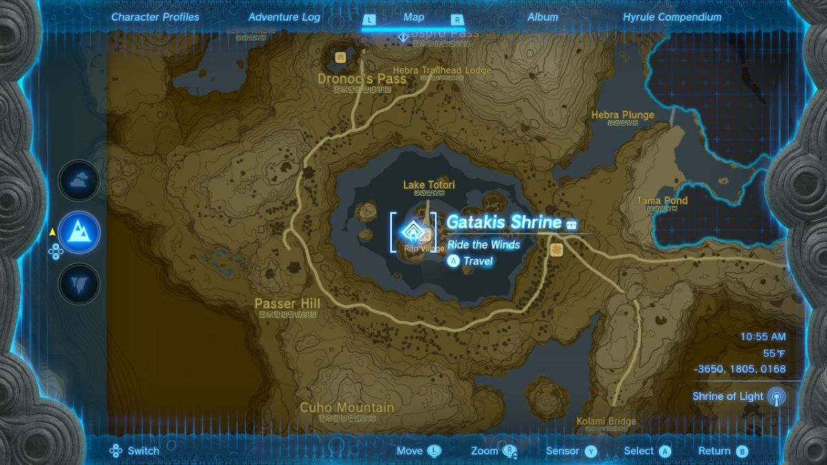 Zelda: Tears of the Kingdom (TotK) — Ride the Wind Shrine Solution ...