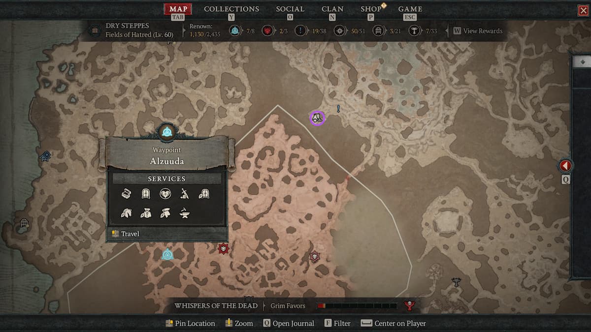 Diablo 4: All Dry Steppes Cellar Locations – GameSkinny