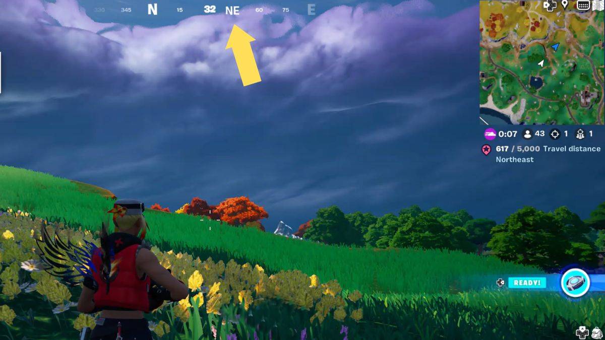 Fortnite: How to Travel Distance Northeast – GameSkinny