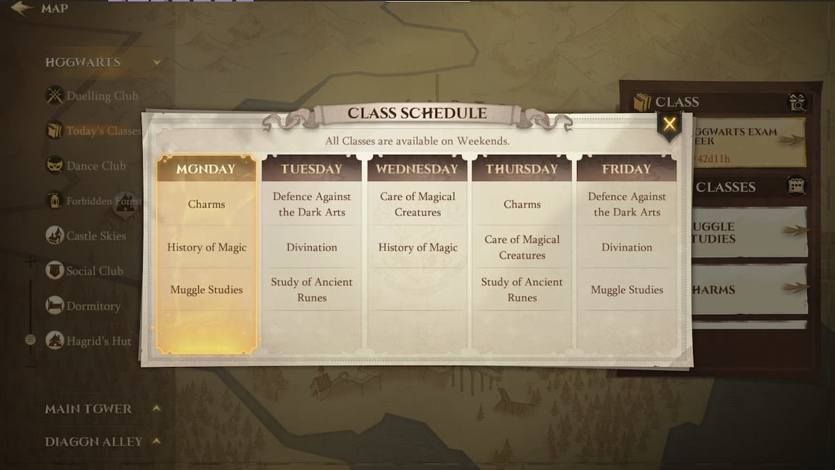 Harry Potter Magic Awakened Class Schedule Guide – GameSkinny